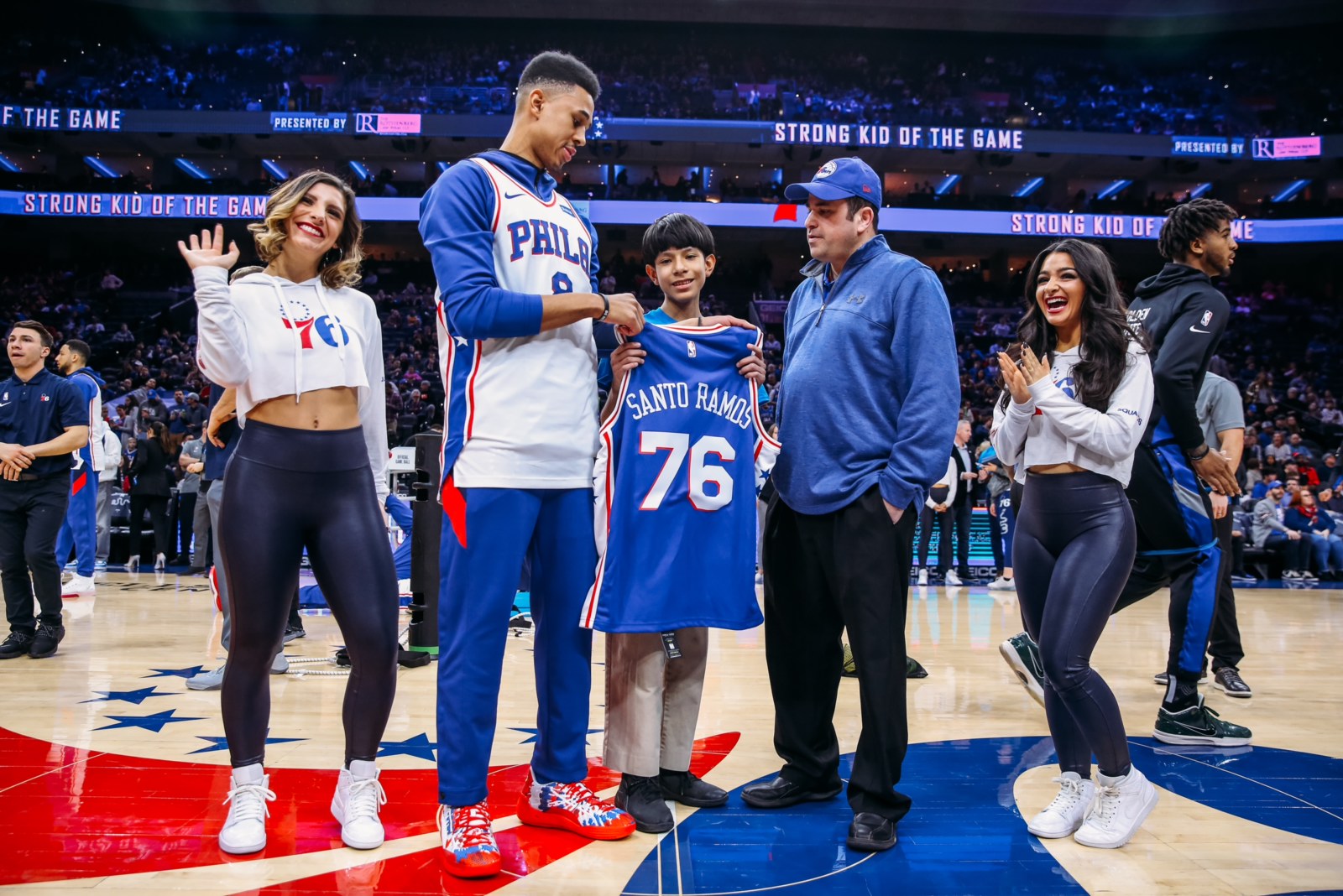 76ers Recognize Camden Prep Student and Staff - Uncommon Schools