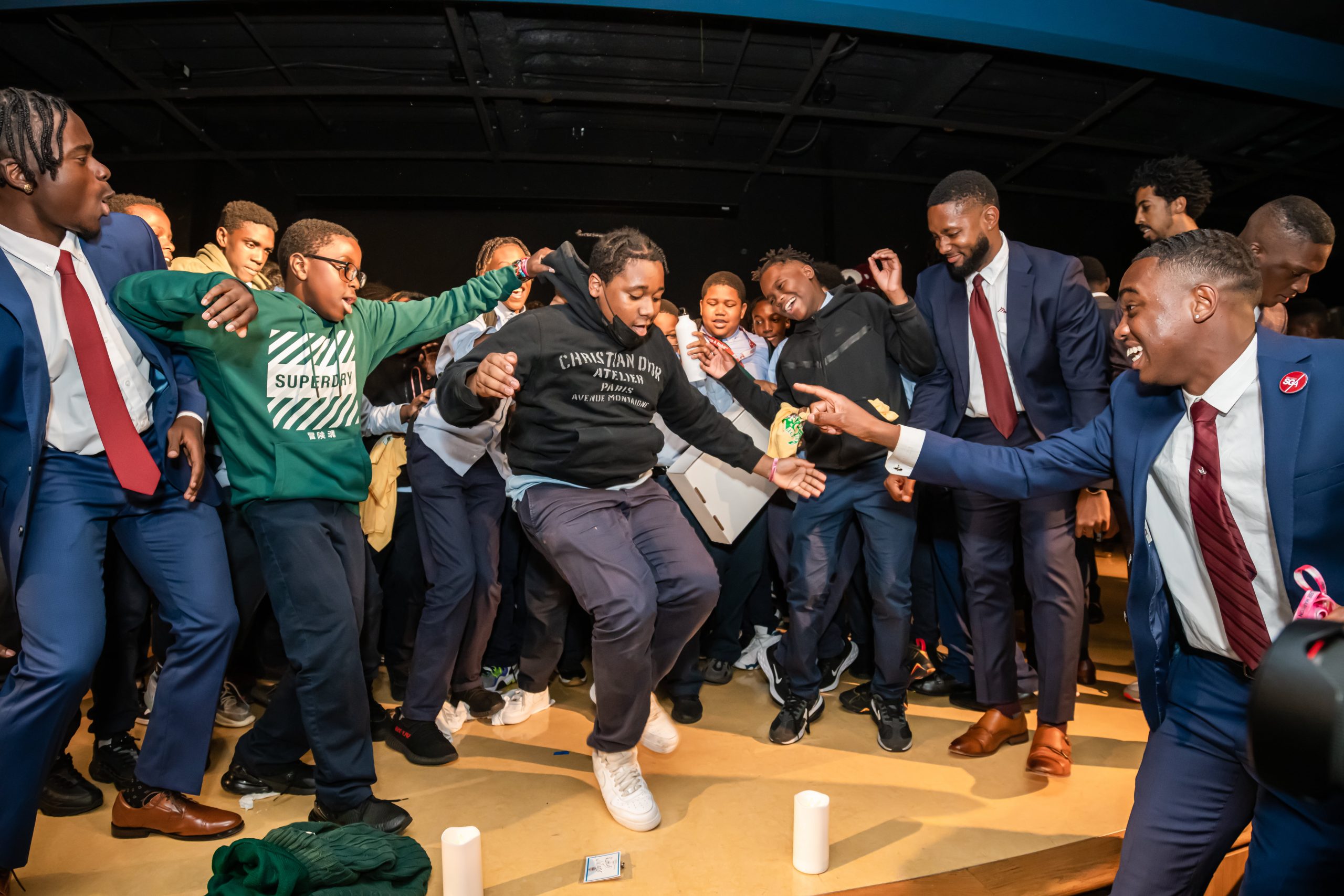 Morehouse Men Visit Excellence Boys Brooklyn - Uncommon Schools